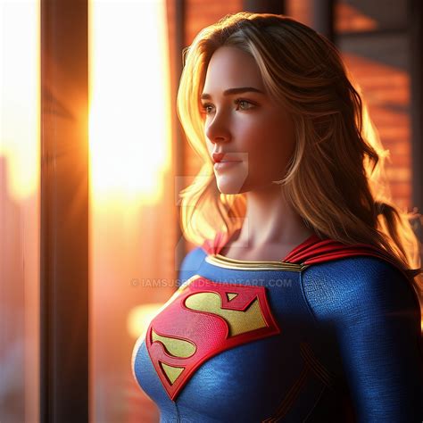 Supergirl Morning Beauty By Iamsjsen On Deviantart