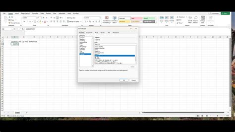 Record Time In Excel In Milliseconds And Calculate The Difference In