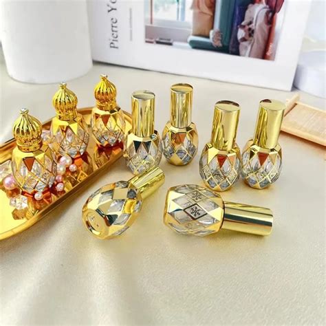 유리 에센셜 오일 롤러 병 빈 향수 스프레이 병 립 밤 롤 온 병 여행 화장품 용기 8ml Aliexpress