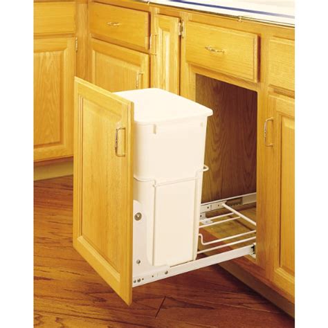 Rev A Shelf 35 Quart Plastic Pull Out Trash Can At Lowes Com
