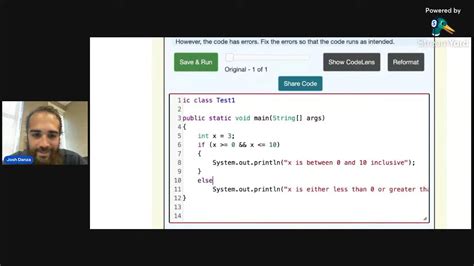 3 11 coding practice csawesome apcsa java youtube