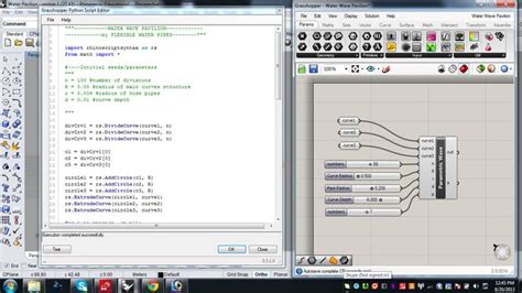 Design By Coding Parametric Wave Pavilion Using Python Script