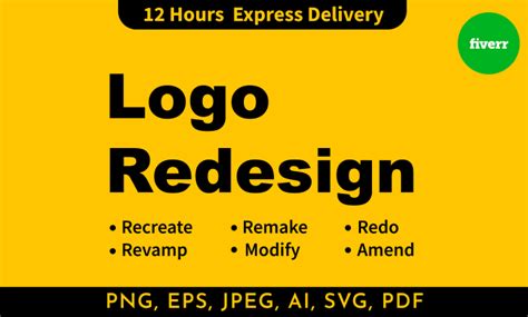 Recreate Remake Redo Revamp Amend Modify Your Current Logo By Mishi Niazi44 Fiverr