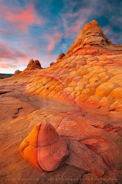 Ribbon Of Stone Print Coyote Buttes Arizona Sean Bagshaw Outdoor
