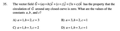 Solved Let Ğ be a smooth vector field with curl Chegg