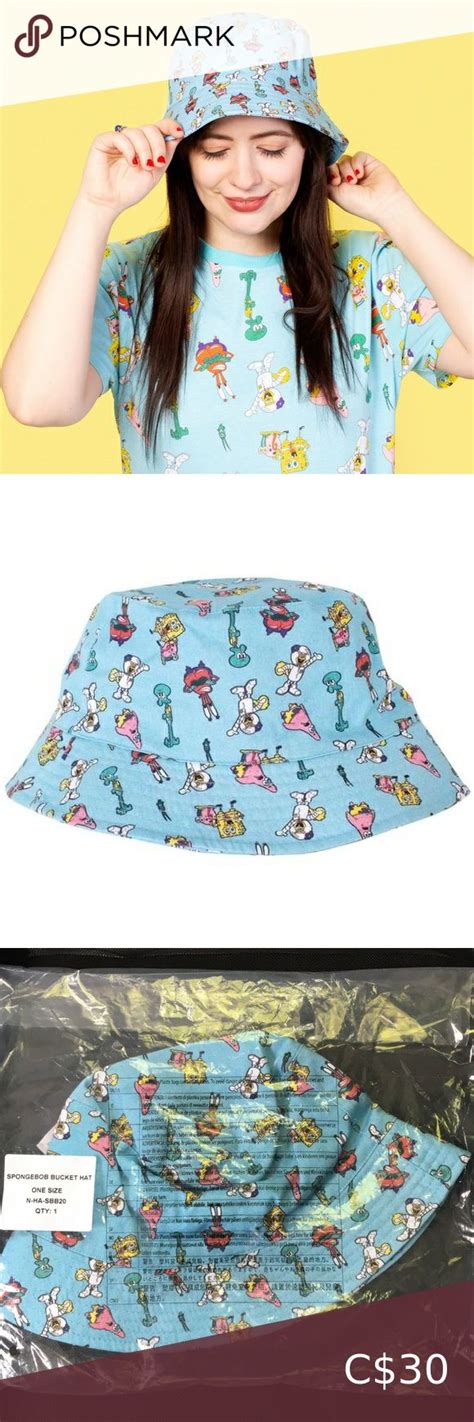 Cakeworthy X Nickelodeon Spongebob Bucket Hat Nwt Cakeworthy X Nickelodeon Spongebob Bucket Hat Nwt