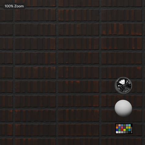 Texture Muro In Mattoni Con Legante Scanalato Marrone Poliigon