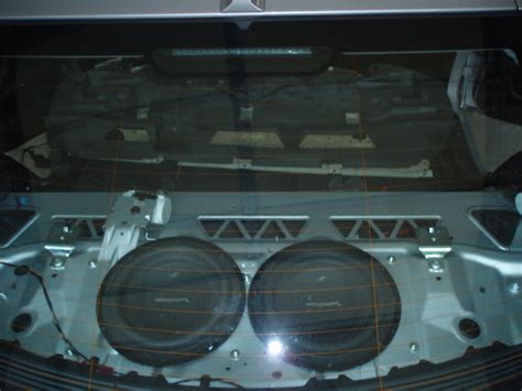 Subwoofer In Rear Deck Rear Panel Page 3 Forums