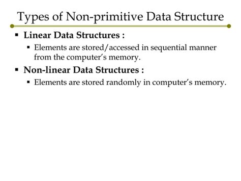 Introduction To Datastructure Ppt