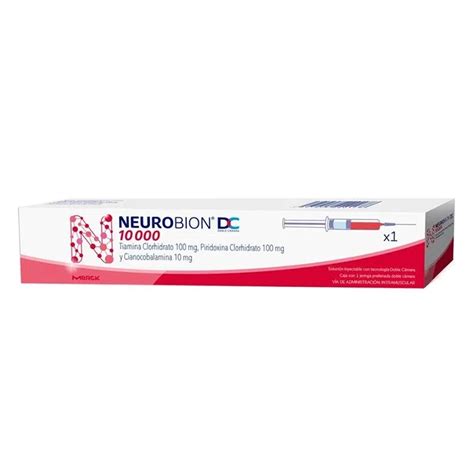 Neurobion Dc 10000 Caja Con 1 Jeringa Prellenada Droguería Salud Market