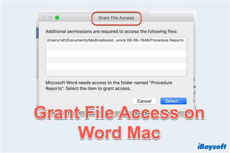 Grant File Access On Word For Mac How To Remove 8 Methods