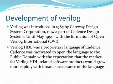 Verilog Presentation Final Pptx