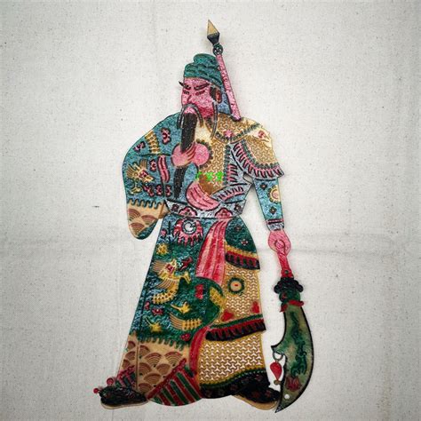 皮影戏人物关羽 皮影戏关羽 第2页 大山谷图库