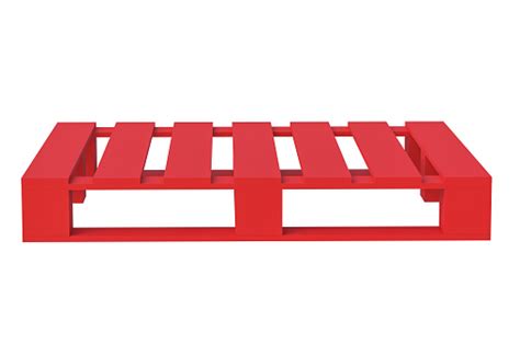 흰색 배경에 고립 된 상품을 운반하기위한 팔레트 3d 렌더링 0명에 대한 스톡 사진 및 기타 이미지 0명 공장 산업 건물 나무 상자 Istock
