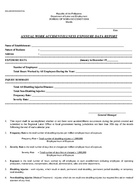 8 Dole Form Aedr Dole Form Aedr Dolebwcohsdip 6b Republic Of The