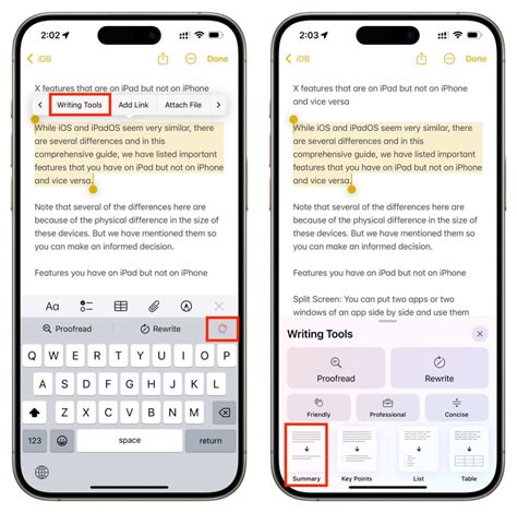 how to use apple intelligence to summarize emails articles and more