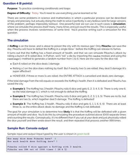 solved question 4 8 points purpose to practice combining