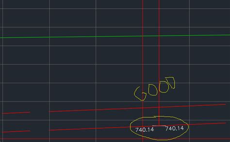 solved profile view stationing increases from right to left pipe