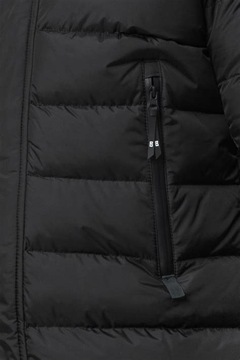 Зимова чоловіча чорна функціональна куртка великого розміру модель 53482