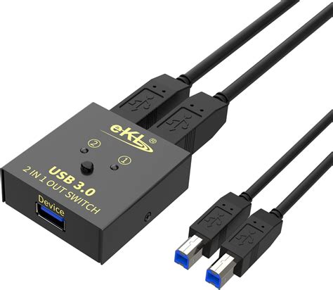 Amazon Com EKL USB Switch Selector Computers Sharing USB Peripheral Mouse Keyboard