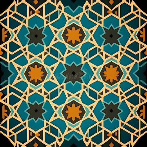 Geometric Harmony Captivating Patterns And Shapes Stock Illustration