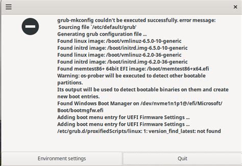 Grub Customizer Not Working After Upgrading To Ubuntu 231 Applications Its Foss Community