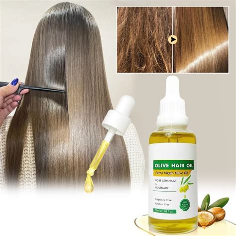 Olive Hair Nourishing Glossing And Shine Solution Powerful Hair Rejuvenator With Olive Oil