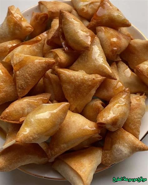 ميني سمبوسه بالجبن والشيره