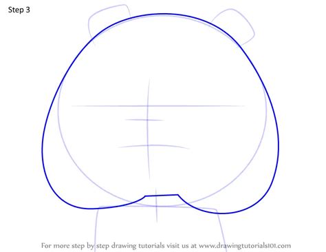 How To Draw Tanuki From Aggretsuko Aggretsuko Step By Step