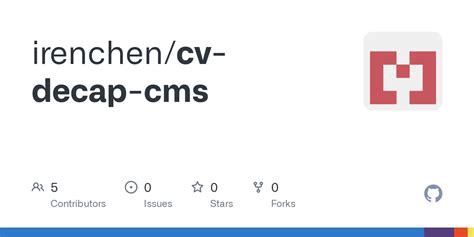 Github Irenchen Cv Decap Cms