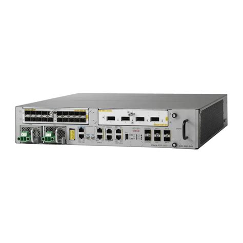 CISCO ASR 9901 HARDWARE INSTALLATION MANUAL Pdf Download ManualsLib