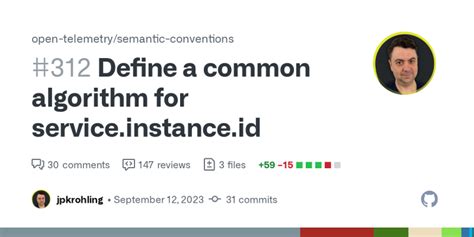 Severin Neumann On Linkedin Define A Common Algorithm For Stanceid By Jpkrohling · Pull