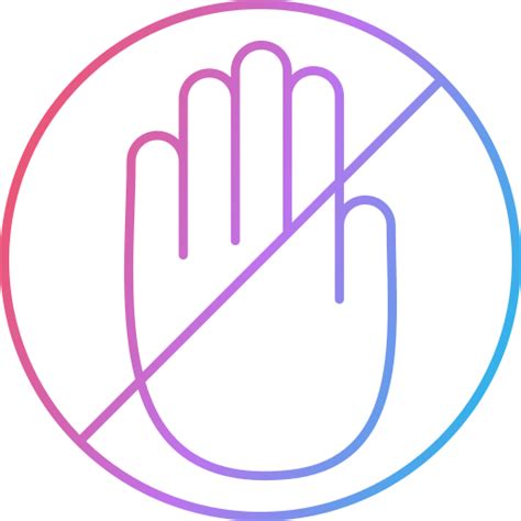 No Touch Generic Gradient Icon