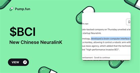 New Chinese Neuralink Bci Pump