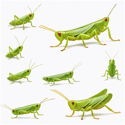 A Green Grasshopper With A Red Heart On Its Nose Premium Ai Generated Vector A Green Grasshopper With A Red Heart On Its Nose Premium Ai Generated Vector