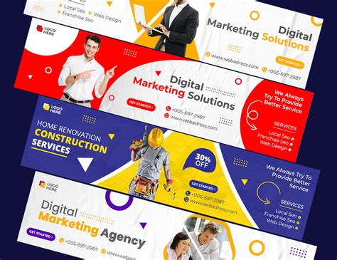 Professional Linkedin Cover Design On Behance