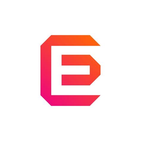 문자 E 로고 아이콘 디자인 서식 파일 요소 벡터 일러스트 레이 션 프리미엄 벡터