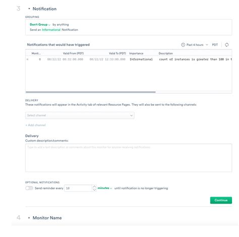 Create A Count Monitor Observability Cloud Documentation