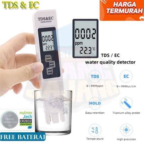 Promo 5 In 1 Alat Ukur Uji Kualitas Air Ph Tds Ec Salinity Suhu Ez 9909 Tds Ec Diskon 50 Di