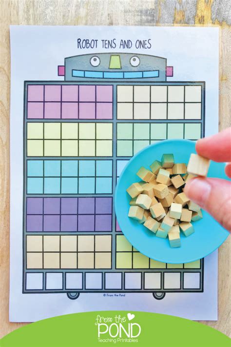 Tens And Ones Partitioning Numbers From The Pond