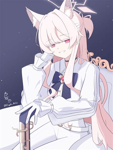 碧蓝档案 插画师わし猫的清澄晶插画图片 BoBoPic