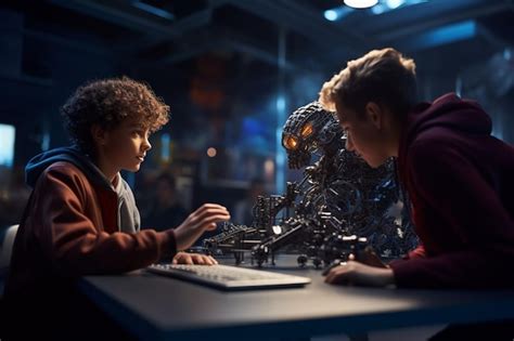 Premium Photo Stem Mentorship Program With Experienced Generative Ai