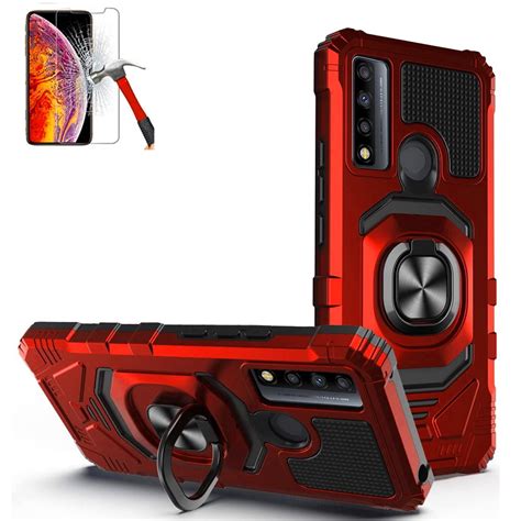 Phone Case For Tcl 30 V 5g With Screen Protector 30v Case Not For 30 Xl Shock Absorbing