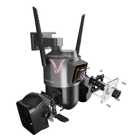 3d Modeling And Rendering Of An Outdoor Security Camera 19 Images Behance