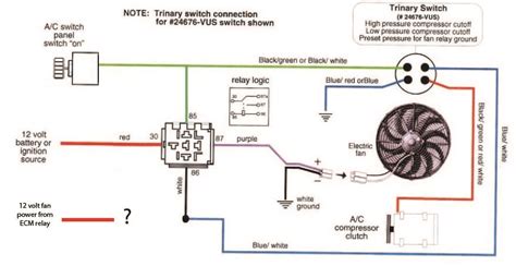 How To Wire Electric Fan With Relay Fan Wiring Instruction