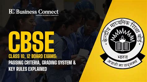 Cbse Board Exam 2025 Class 10 12 Board Exams Passing Criteria Grading System And Key Rules