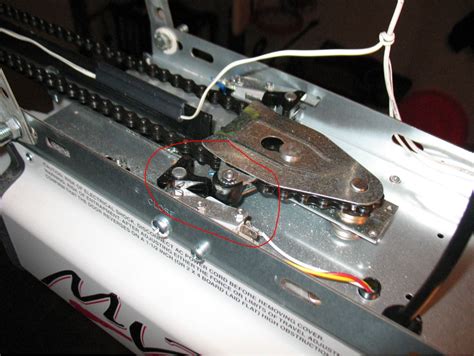 Garage Door Opener Limit Switch