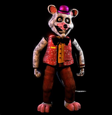 Mr Jimmy The Mouse Model By Greafness R Fivenightsatfreddys