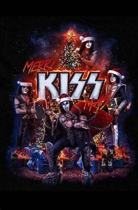 Pin By Metalwolf Rock N Roll On Kiss Gruppen Mm Merry Kissmas Band Wallpapers Kiss Artwork