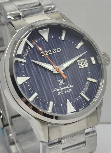 Refurbished Japan Made Seiko Prospex Automatic 6r35 Blue Dial 24 Jewels